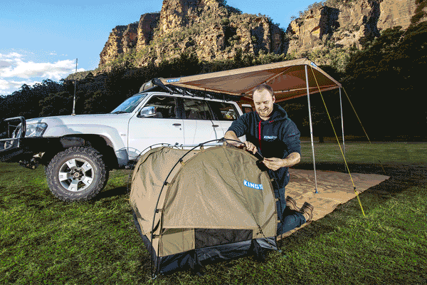 Kings Deluxe Single Swag Tent + Deluxe Storage Bag – JMS Camping